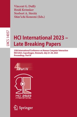 Hci International 2023 - Late Breaking Papers + NEMOKAMAS ATVEŽIMAS!