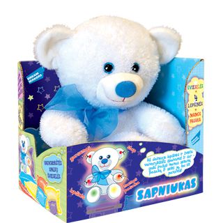 Įgarsintas pliušinis žaislas „Sapniukas Meškis“