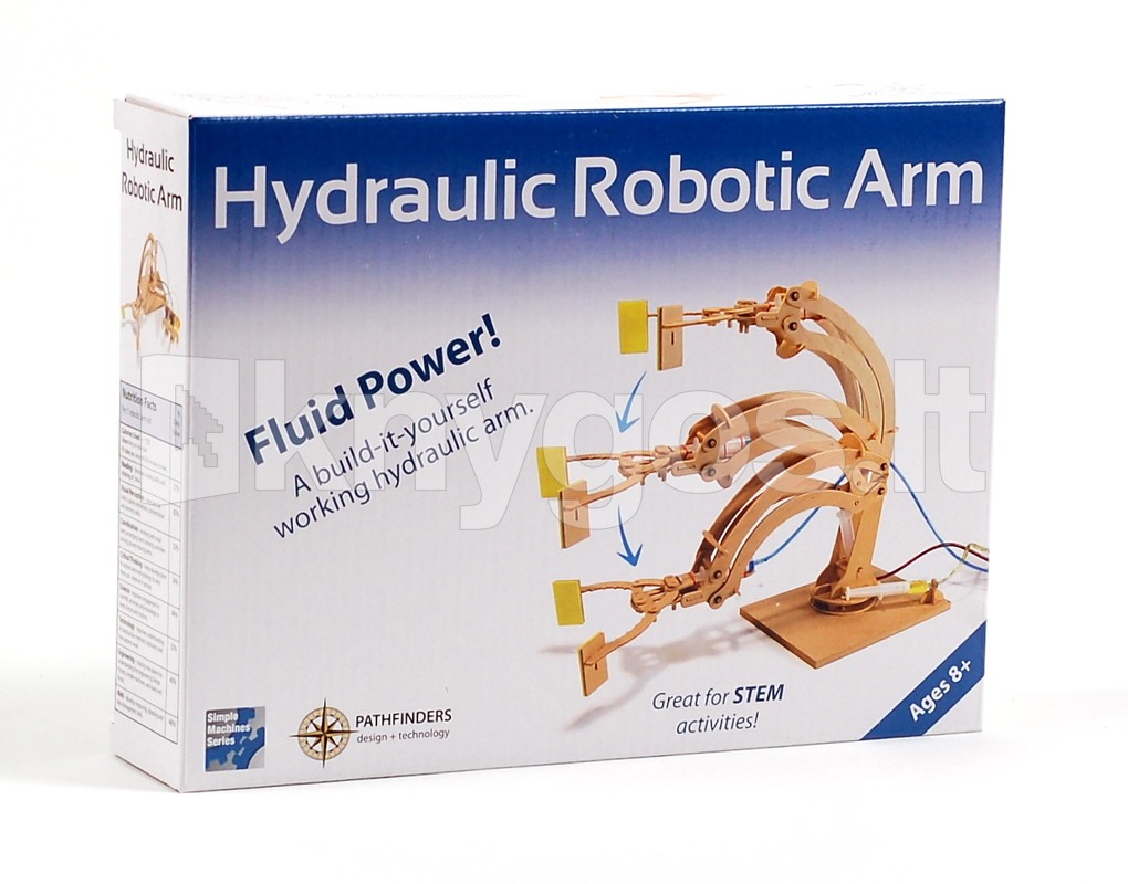 Konstruktorius „Hidraulinė robotinė ranka“ | Knygos.lt
